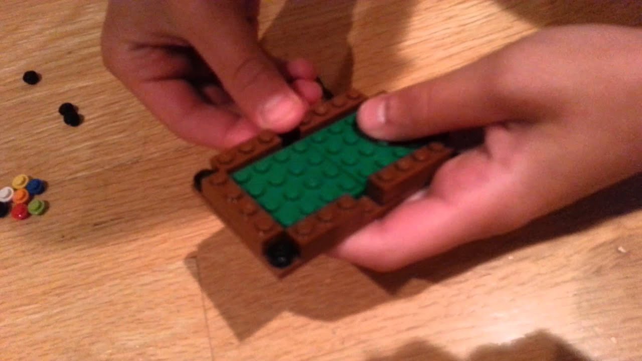 Simple tutorial Lego pool table - YouTube