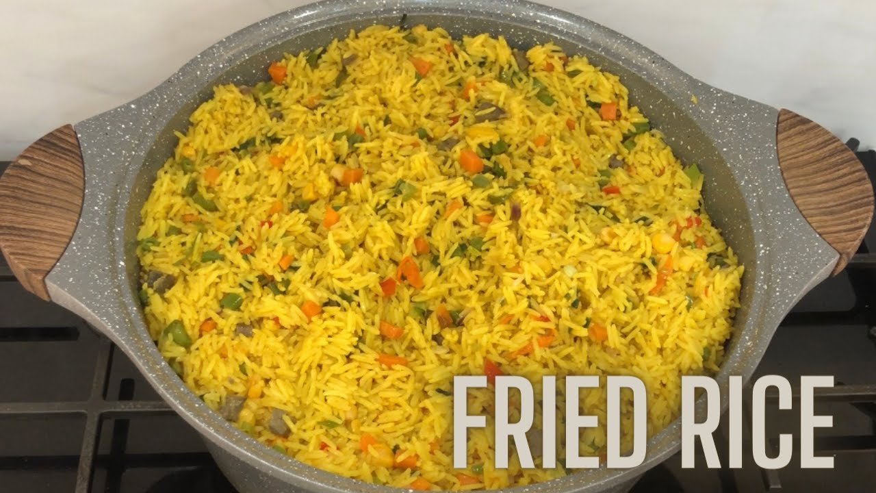 HOW TO MAKE NIGERIAN FRIED RICE/STEP BY STEP RECIPE / EASY RECIPE FOR ...