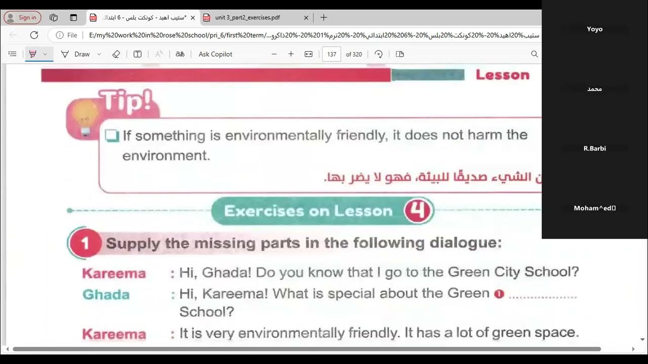 connect plus_6_unit 3 lesson 4&5 - YouTube