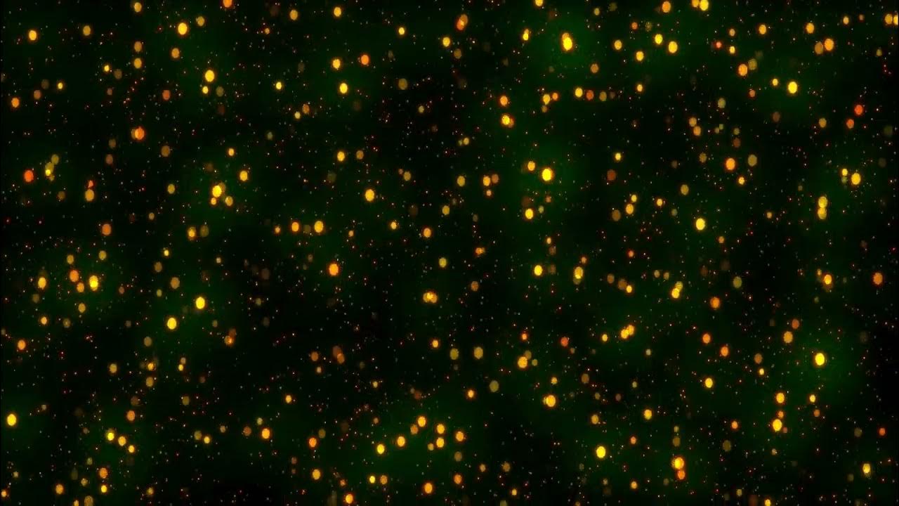 Golden Bokeh 4K Glitter Particles | 4k Screensaver | VJ Loops Free ...