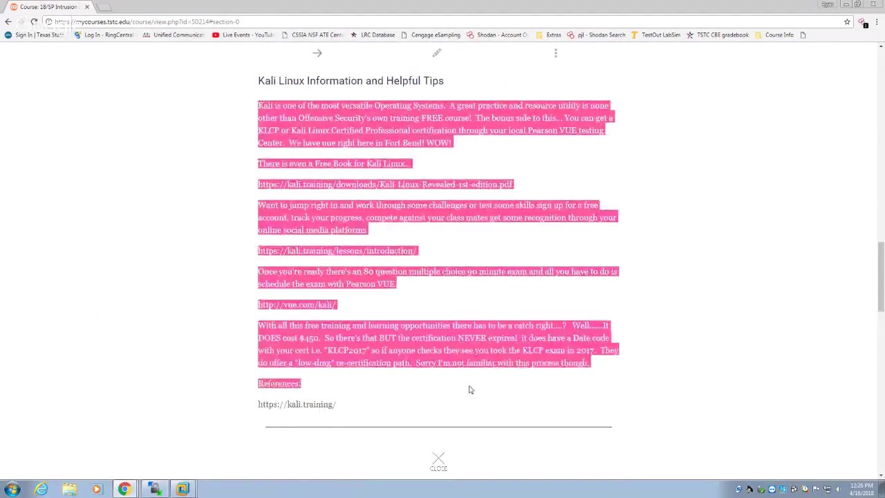 ITSY 2330 Intrusion Detection - Introduction Setup - YouTube