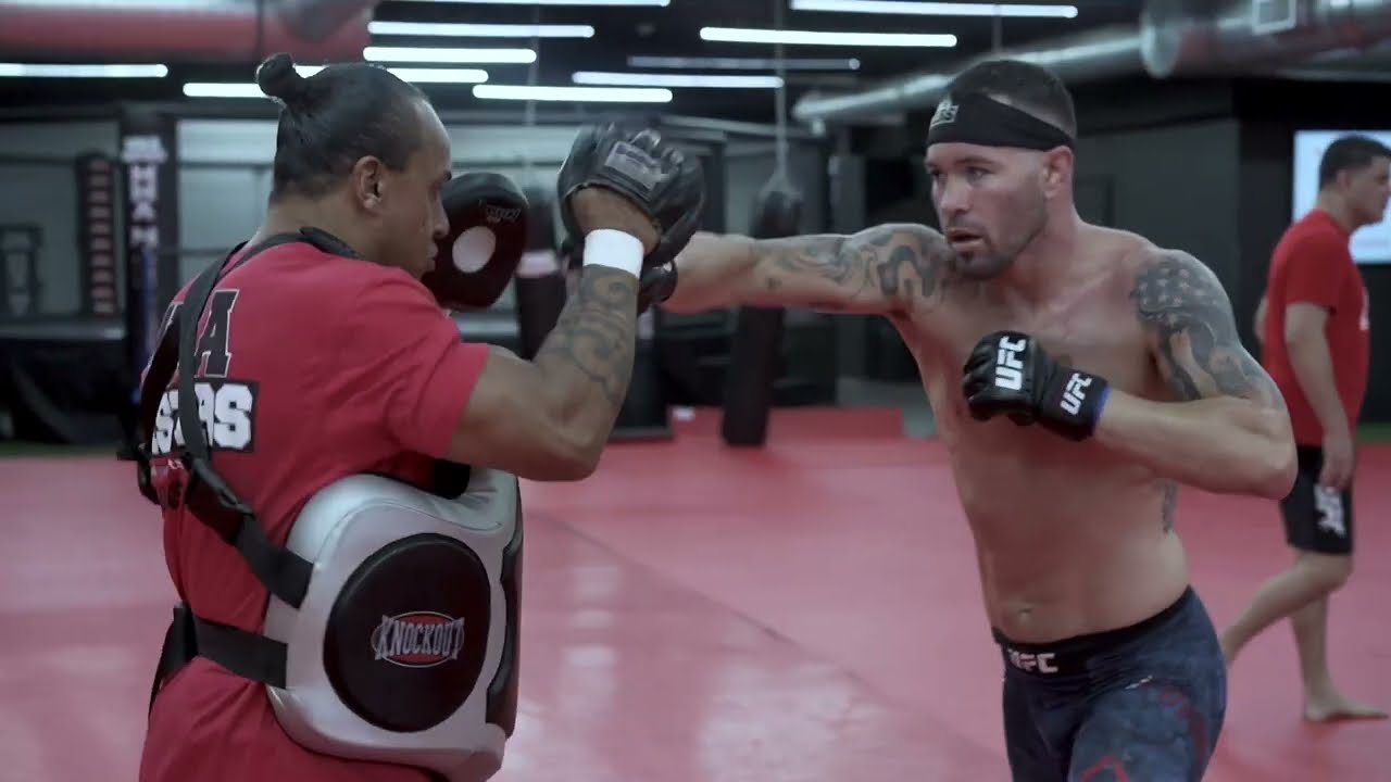 Colby Covington training for UFC 272 - YouTube