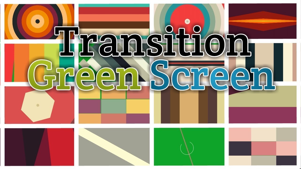 Color Transitions Green Screen - YouTube