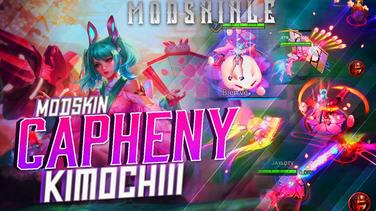 Hướng Dẫn Mod Skin Capheny Kimono FULL EFFECT Liên Quân Mùa 24 - YouTube