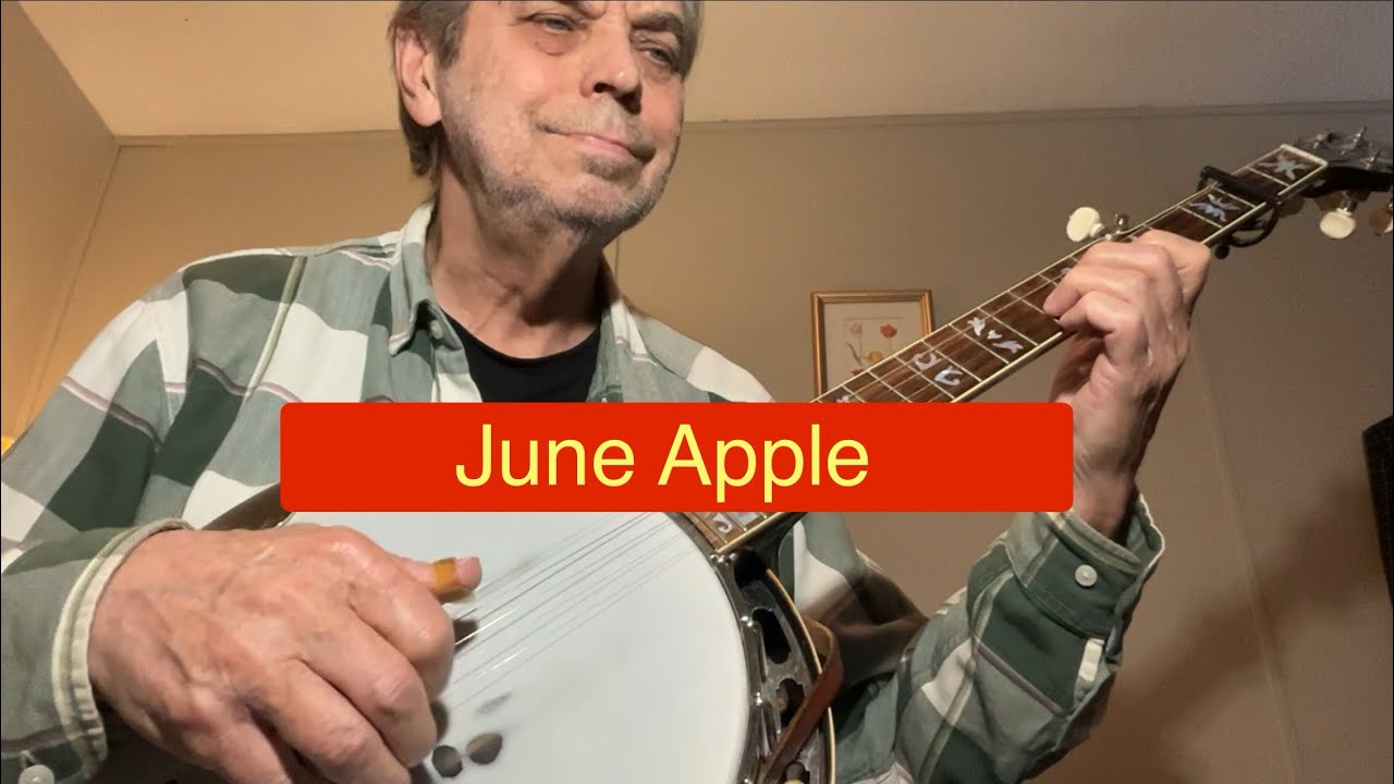 June Apple - 5 string banjo & guitar - YouTube