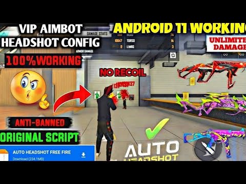 OB36 update FF & FF Max🌠🌠 Auto Headshot Config File + No Recoil Aimbot File⚡ 💯 working ‼️ - YouTube