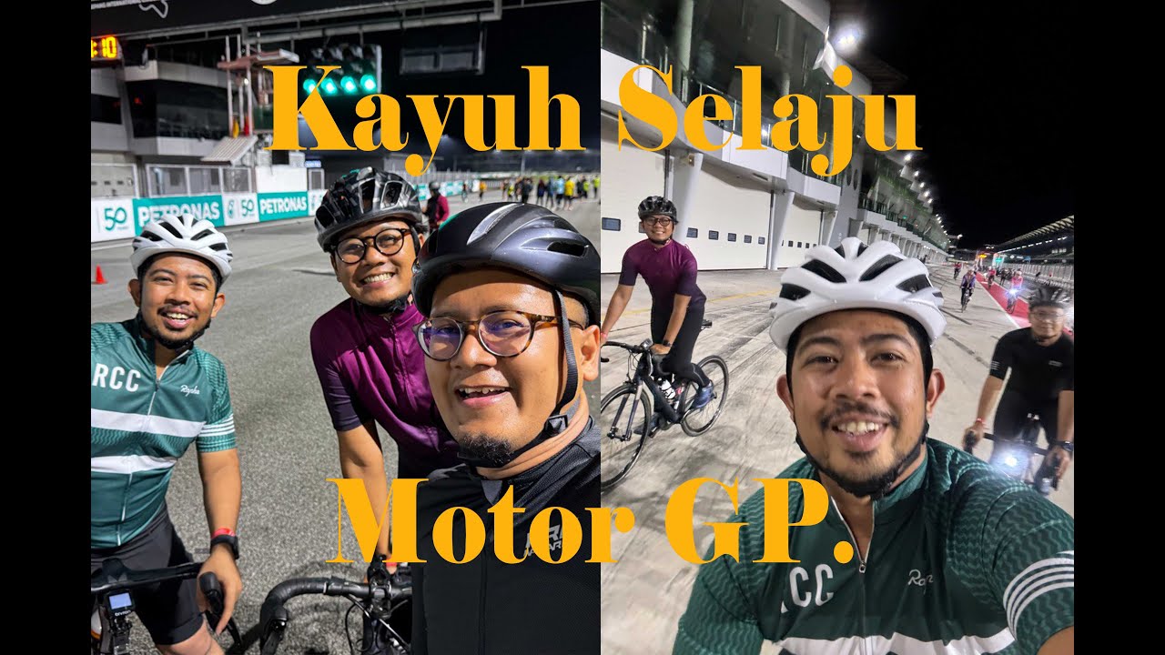 #ACC Si Botak Kasut Baru | Cycling lagi laju dari Motor GP - YouTube