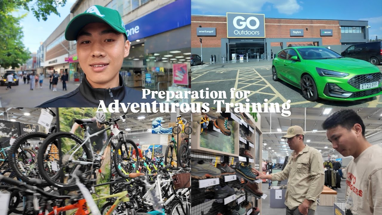 GO OUTDOORS || Prep. for Adventurous Training 🇨🇾|| - YouTube