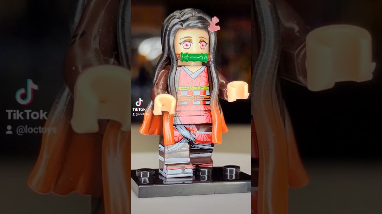 Demon Slayer Tanjiro Nezuko Kamado Lego Kimetsu no Yaiba #tanjiro # ...