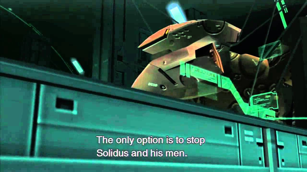 Let's Play Metal Gear Solid 2 Episode 14 - Metal Colonel Solid - YouTube