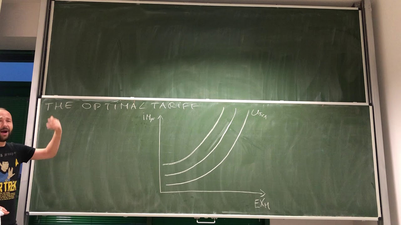 32. IEF: Tariff in general equilibrium part 3 - Optimal tariff and ...