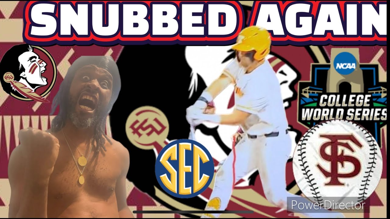 #8 Florida State v #1 Tennessee | College World Series | FSU SNUBBED ...