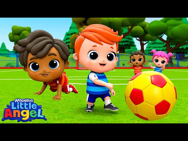 Soccer Fun Song ⚽🎵 | Little Angels Kids Cartoons/Songs & Nursery Rhymes ...