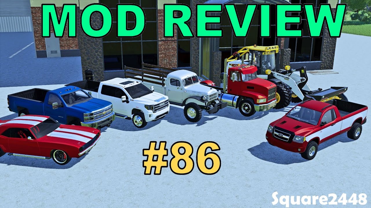 Farming Simulator 19 Mod Review #86 Chevy Duramax, Classic Cars ...