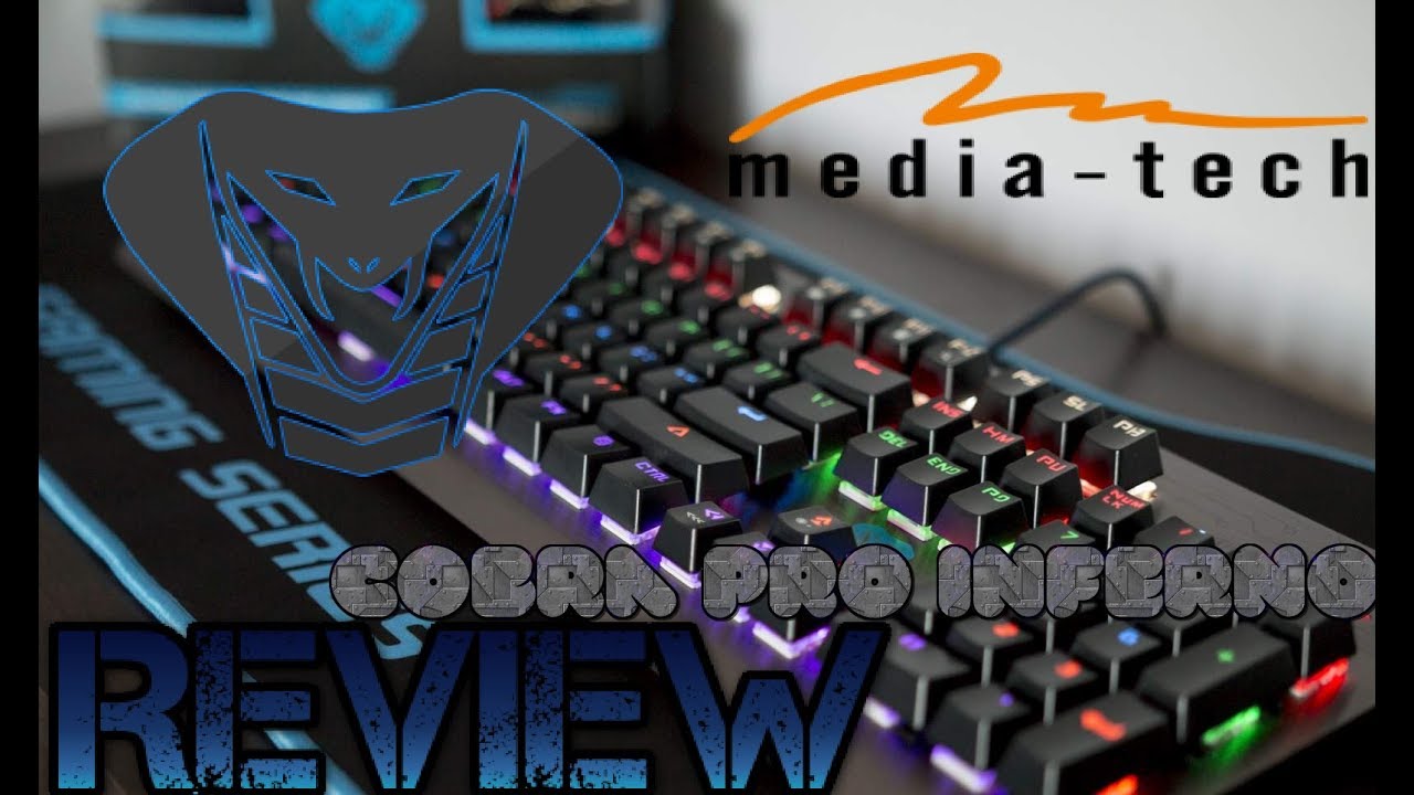 Quick review : Cobra Pro Inferno , cheap mechanical keyboard. - YouTube