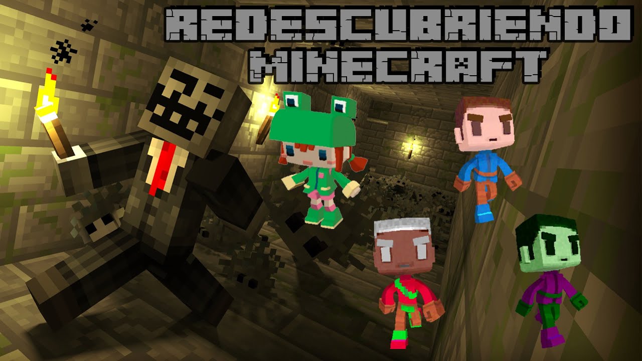 REDESCUBRIENDO MINECRAFT #19: MOBS REDONDOS (Rana, Steve, Black Steve ...