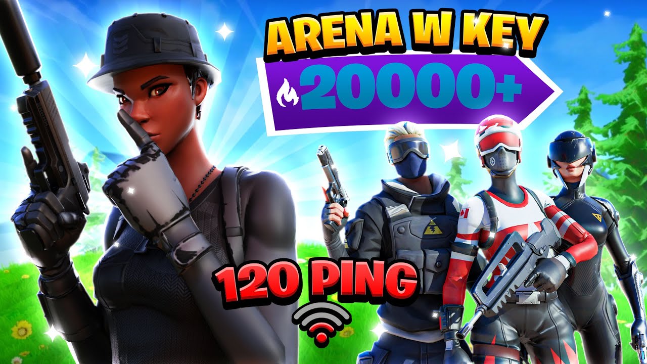 BEST 120 PING w-keyer on 20000+ ARENA POINTS - YouTube
