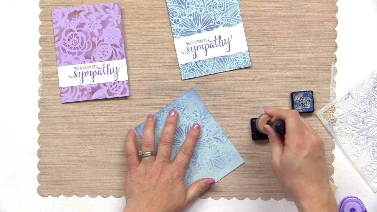 How To Create Sympathy Cards May Flaum YouTube How To Create Sympathy Cards May Flaum YouTube