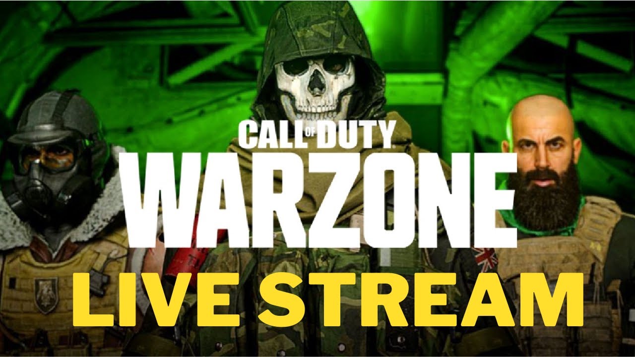 CALL OF DUTY WARZONE LIVE STREAM | COD WARZONE LIVE STREAM | COD ...