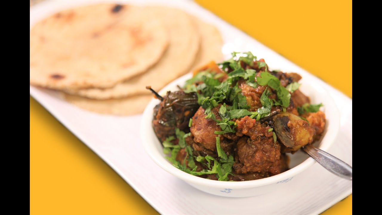 Bharwa Baingan Recipe | Ravaiya | Stuffed Baby Eggplant | Gujarati ...