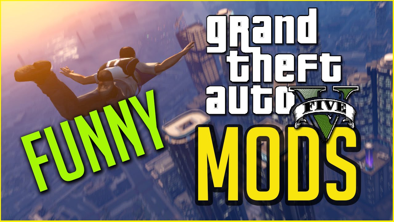 GTA V Mods - Funny Character Scenes! - YouTube