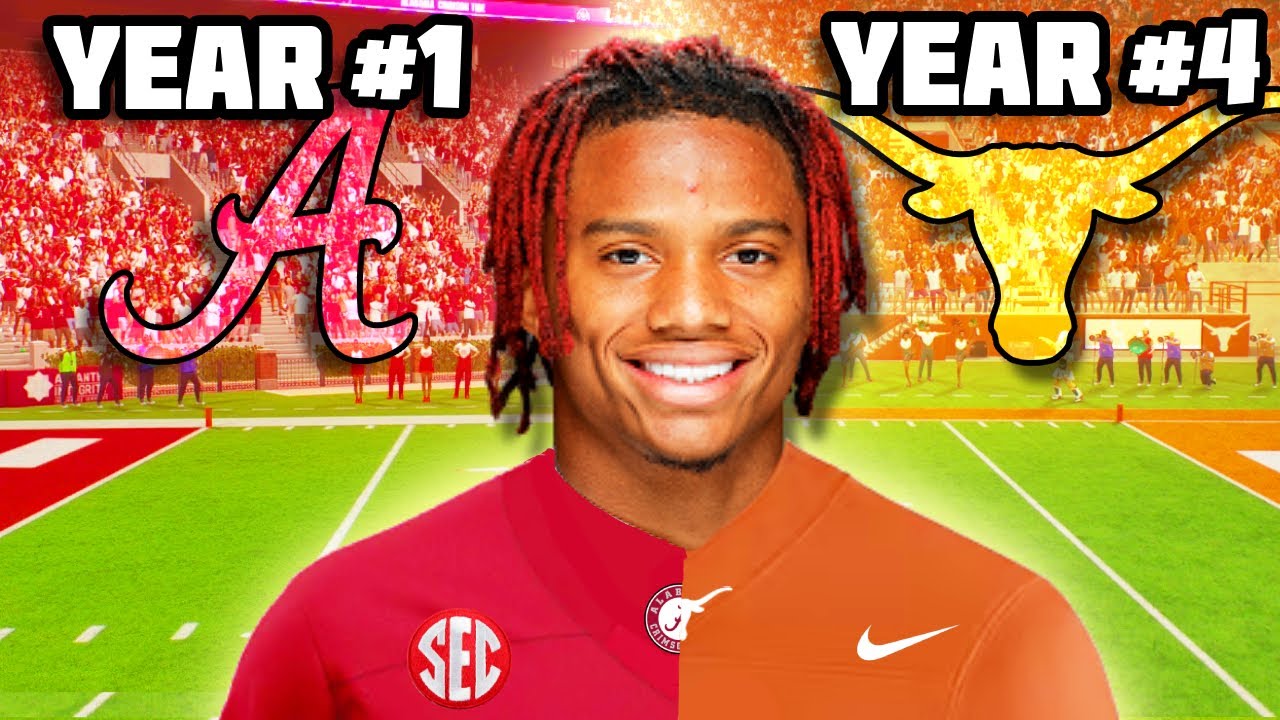 I Played the Entire Career of RYAN WILLIAMS in CFB 25! - YouTube