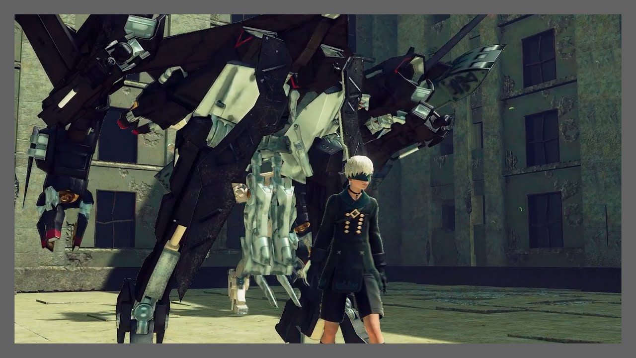 🌑Nier Automata #21 - Rota B - Acampamento da Resistência - YouTube