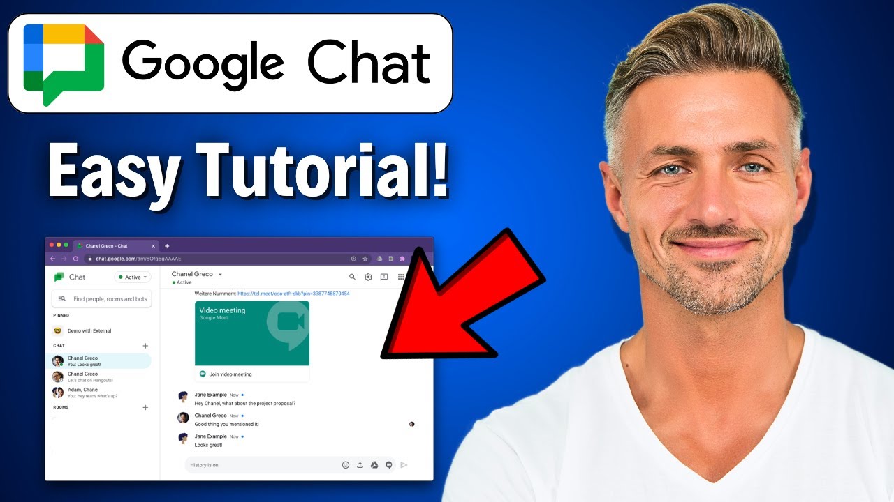 How To Use Google Chat | Simple Tutorial - 2025 - YouTube
