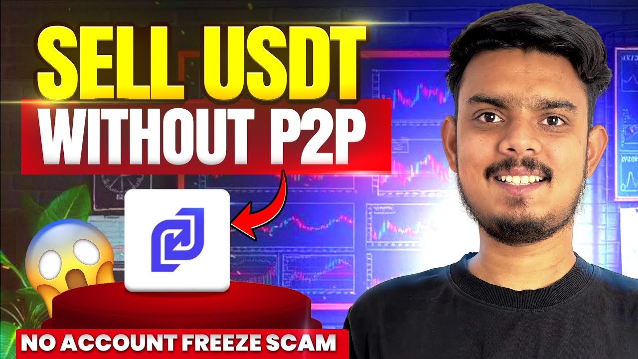 Sell USDT Instantly via UPI QR Code | No KYC, No Tax, No Bank Freeze ...