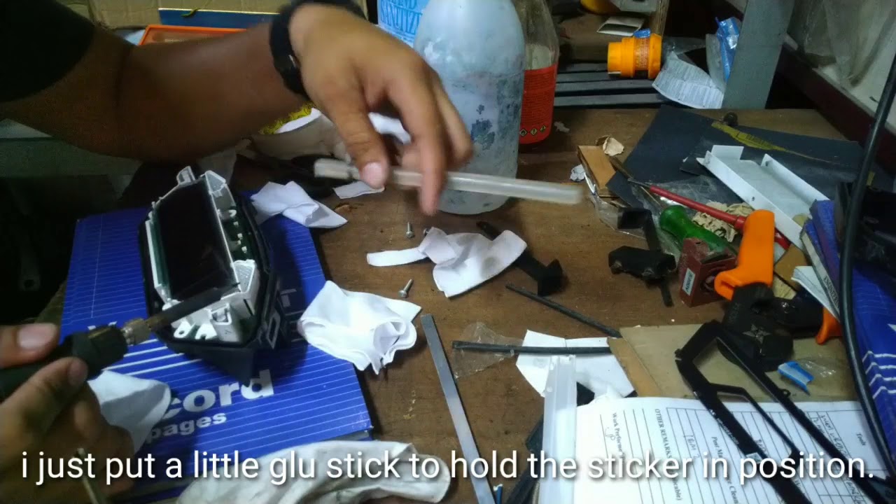 DIY inverted LCD display - YouTube