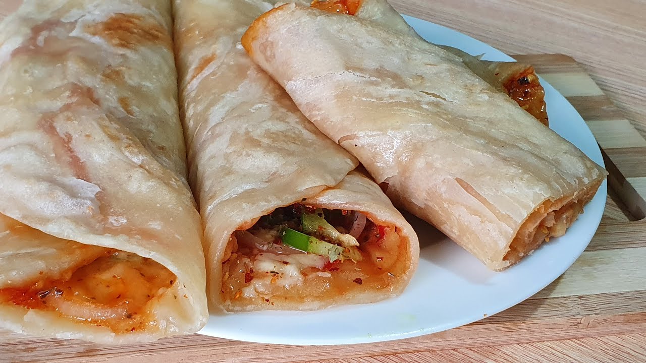 Cheese Roll Paratha | Most Wanted Paratha Roll Recipe By Food Festival ...