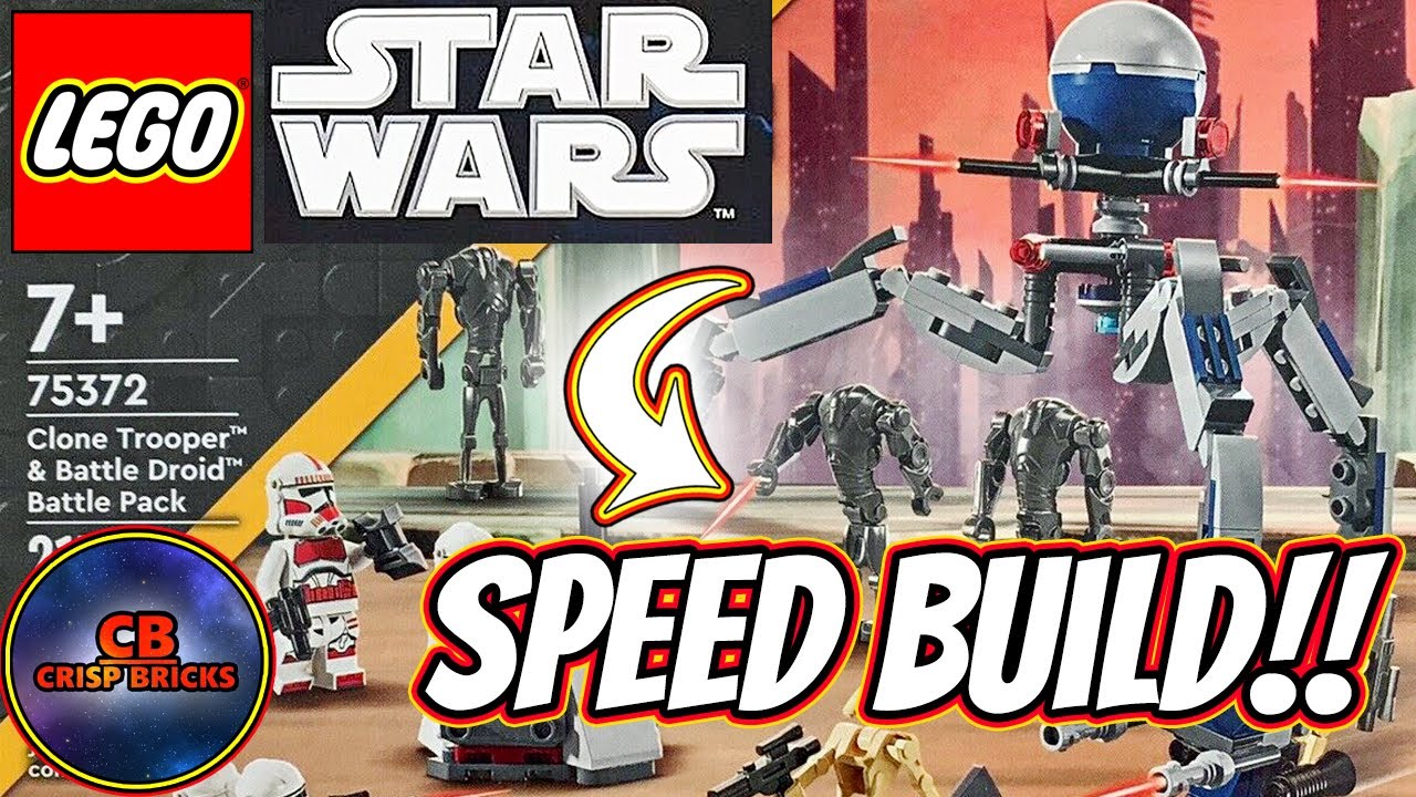 LEGO Star Wars 75372 Clone Trooper & Battle Droid BATTLE PACK NEW 2024 ...