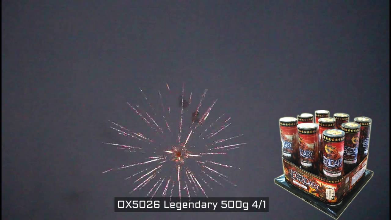 Mad Ox Fireworks OX5026 Legendary - YouTube