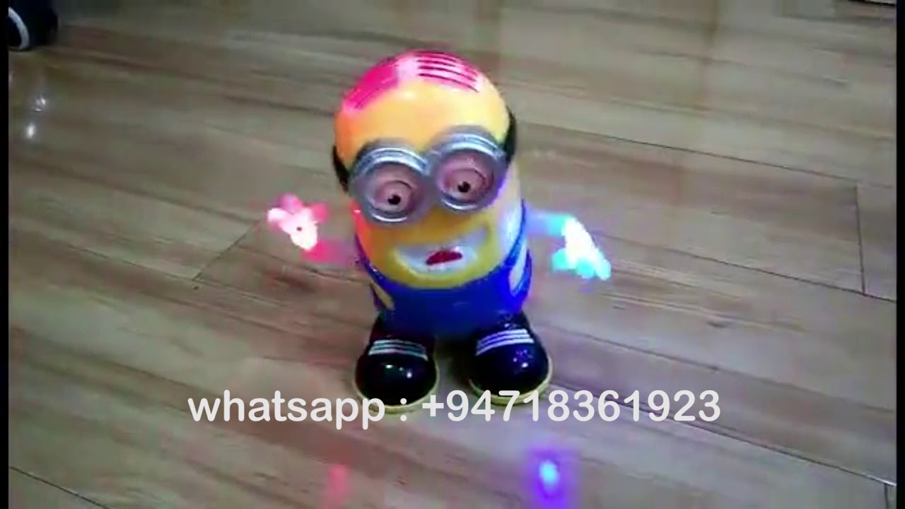 Minion Dance, Singing Minion, Eyes Blinking Action Figure Robots # ...