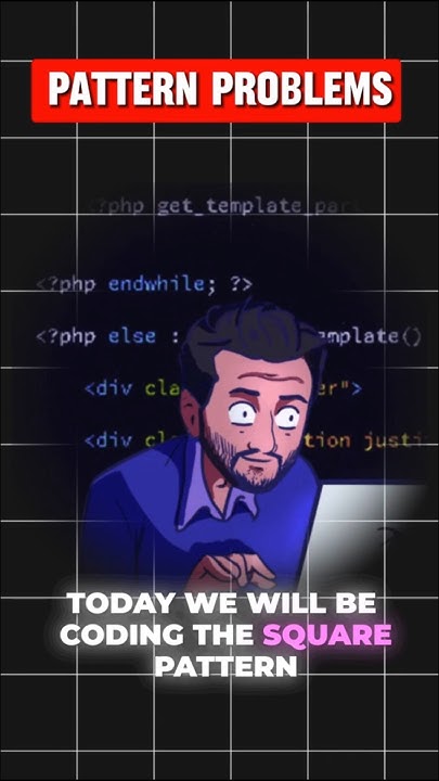 Print Square Pattern Trick | Part 1 Pattern Problems Solving Series - YouTube