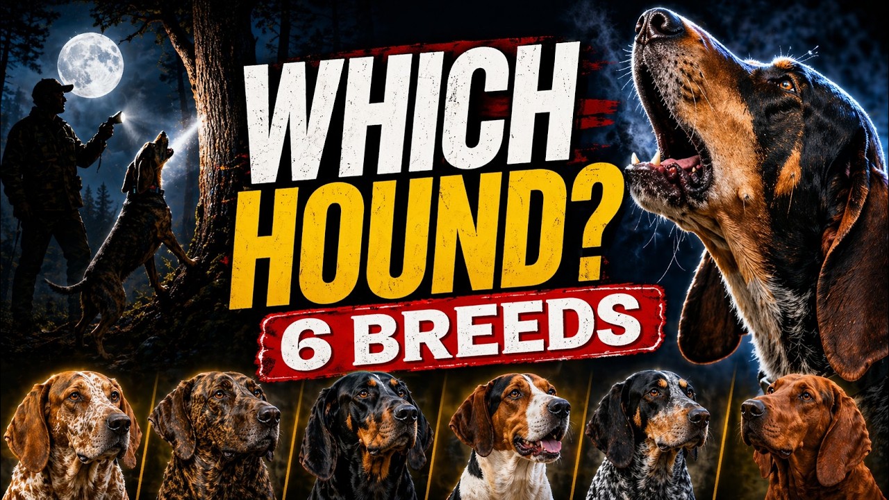 Choosing a Coonhound: 6 Breeds Personality & Hunting Styles Breakdown ...
