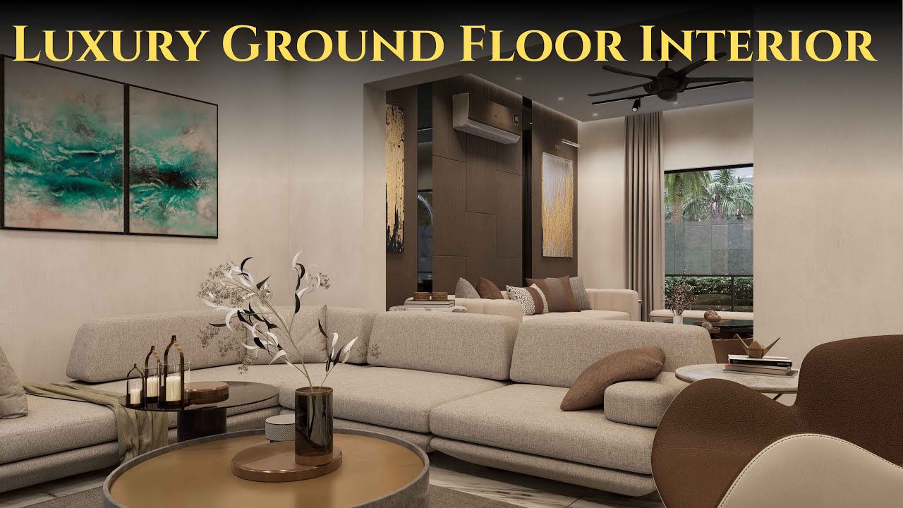 Luxury Ground Floor Interior | Elegant Home Design & Premium Décor ...