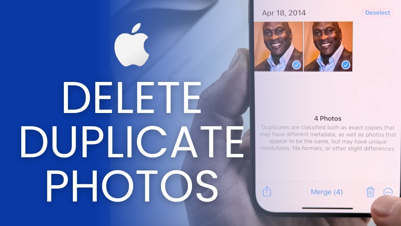 iOS 18: How To Delete Duplicate Photos On iPhone! - YouTube