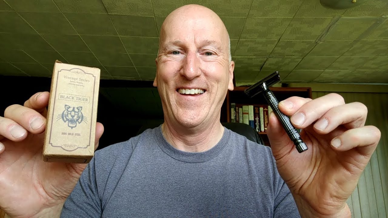 Black Tiger Safety Razor - YouTube