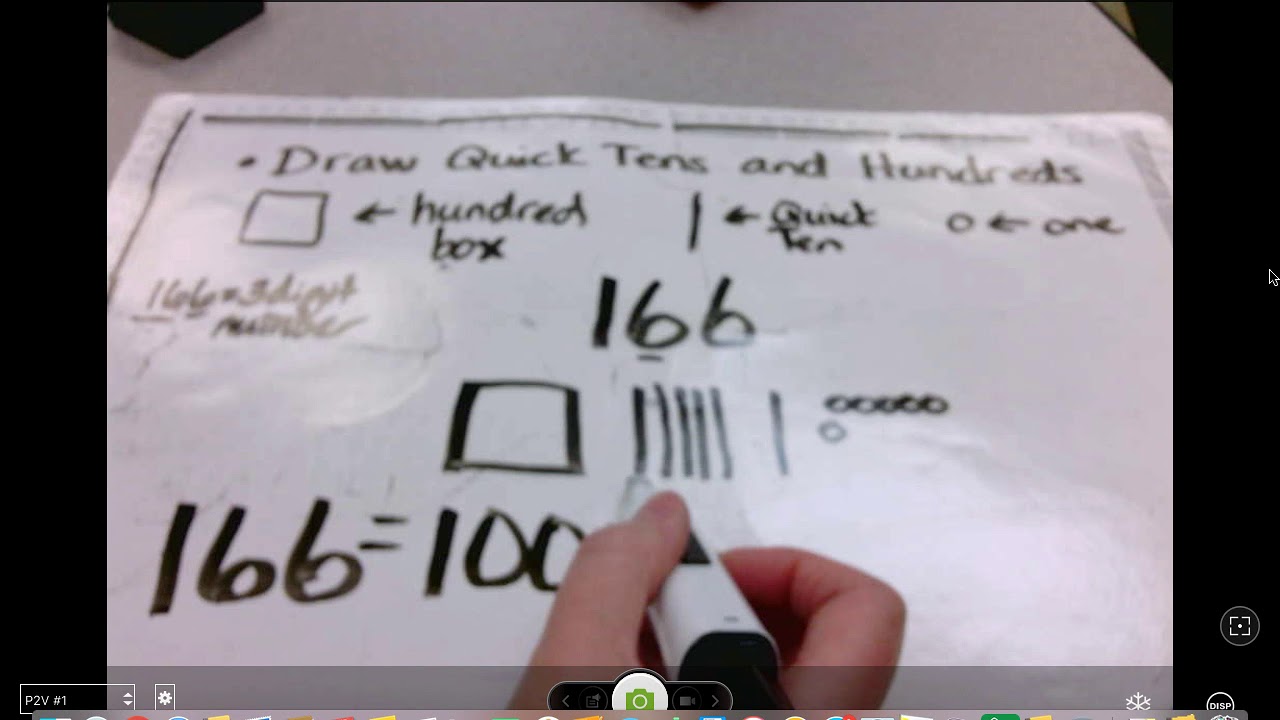Using Quick Hundreds, Tens, and Ones to Show 3 digit Numbers - YouTube