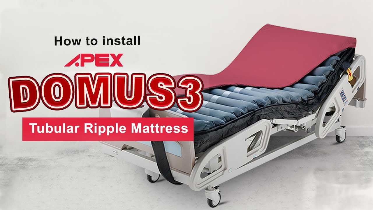 How to install Apex Domus 3 Tubular Ripple Mattress | To prevent severe ...