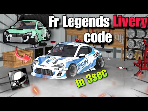 Fr Legends Livery Code| Learn How To Add Livery Code in Fr Legends In 3 ...