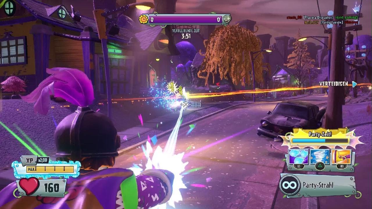 Party brainz combo with multi ball | pvz gw2 - YouTube