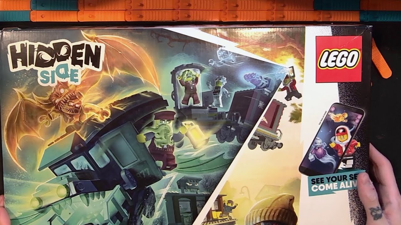 LEGO Hidden Side Ghost Train Express 70424 Build and Review! Halloween ...