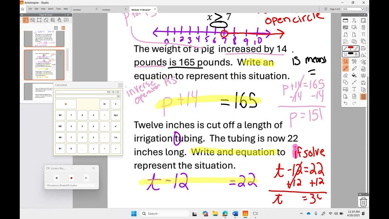 Module 11 Review - YouTube