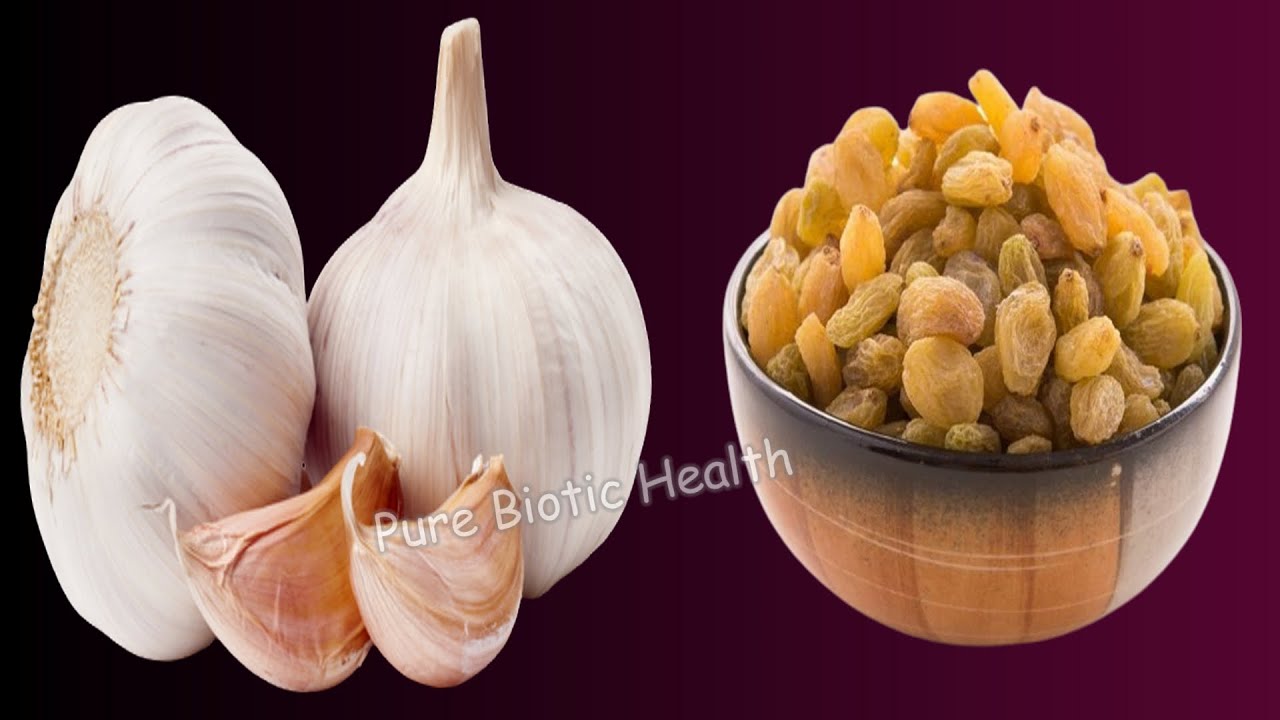 Garlic Mix with Raisins and you will thank me ~ simple recipe - YouTube