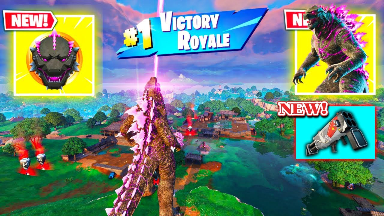 *GODZILLA PORTAL* ALL MYTHIC GUNS IN FORTNITE ( NEW! Chapter 6 Season 1 ...