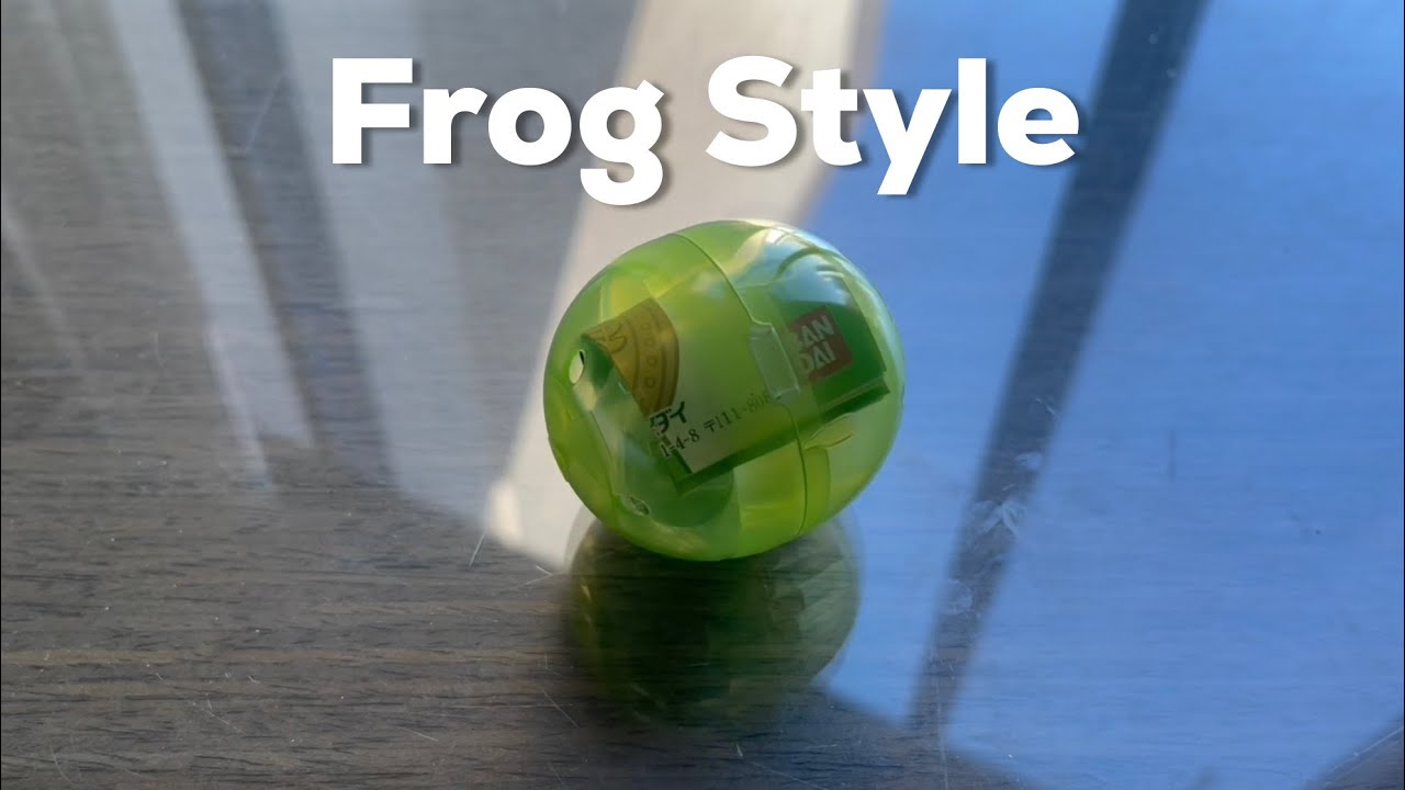 Bandai Frog Style Collection Gashapon Machine - YouTube