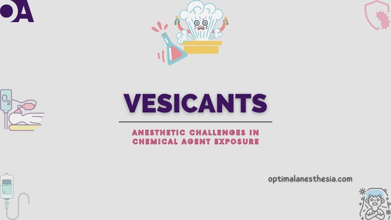 Vesicants in Chemical Agent Exposure - YouTube