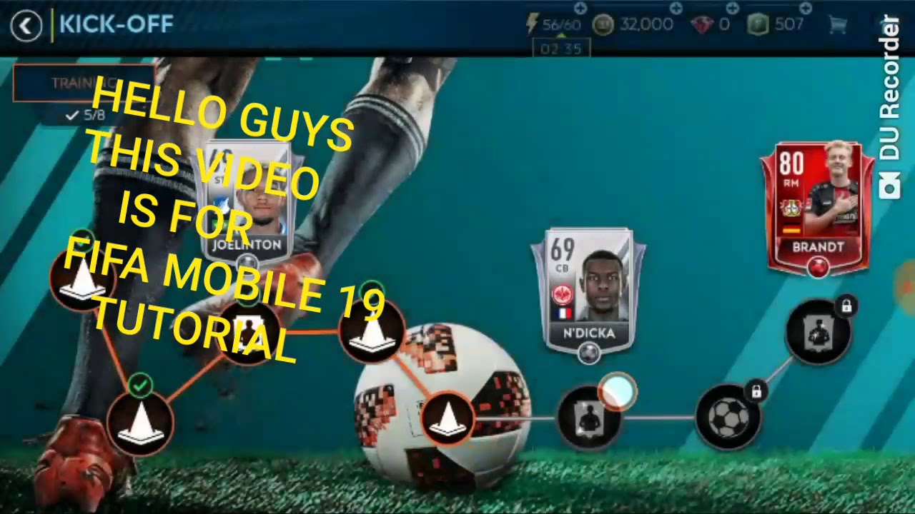 FIFA MOBILE 19 TUTORIAL #1 - YouTube